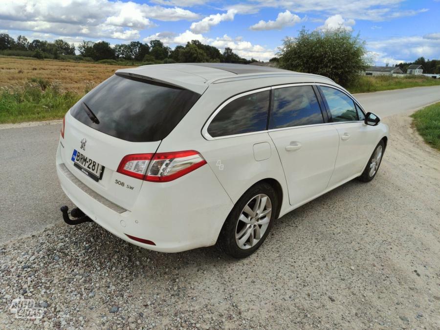 Peugeot 508 2013 Kauņa, ar dzinēja tilpumu 1.60 L un nobraukumu 240 tūkst. km par 2750 €, foto 5 vietnē AUTOMOTO.COM.LV