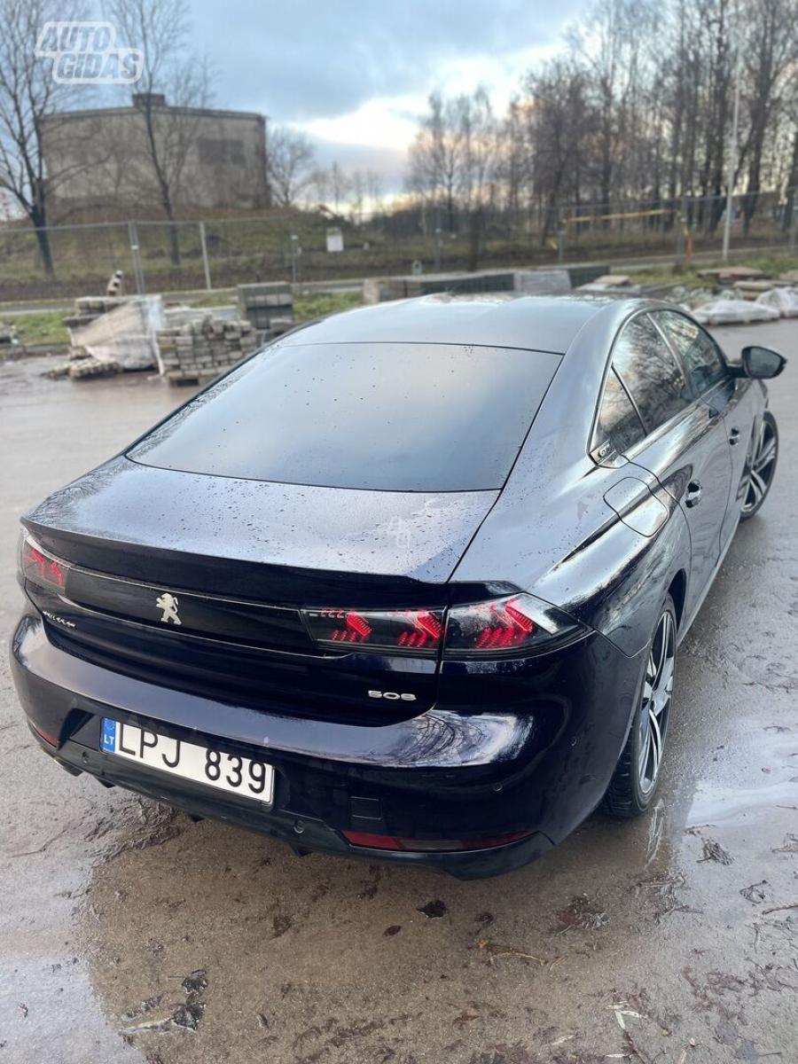 Violets Peugeot 508 2019 Klaipėda, ar dzinēja tilpumu 2.00 L un nobraukumu 105 tūkst. km par 14500 €, foto 1 vietnē AUTOMOTO.COM.LV