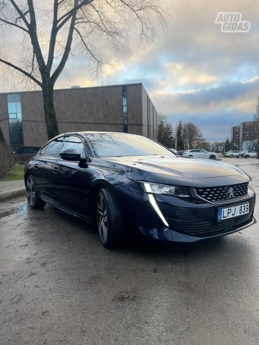 Violets Peugeot 508 2019 Klaipėda, ar dzinēja tilpumu 2.00 L un nobraukumu 105 tūkst. km par 14500 €, foto 4 vietnē AUTOMOTO.COM.LV