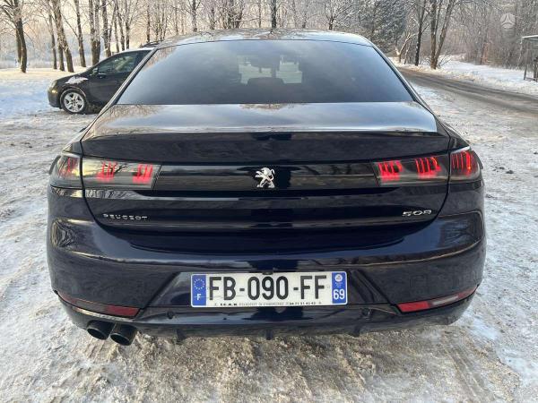 Violet Peugeot 508 2018 in Taurage, with an engine capacity of 2.00 L and mileage of 217 thousand km for 10750 €, photo 4 on AUTOMOTO.COM.LV