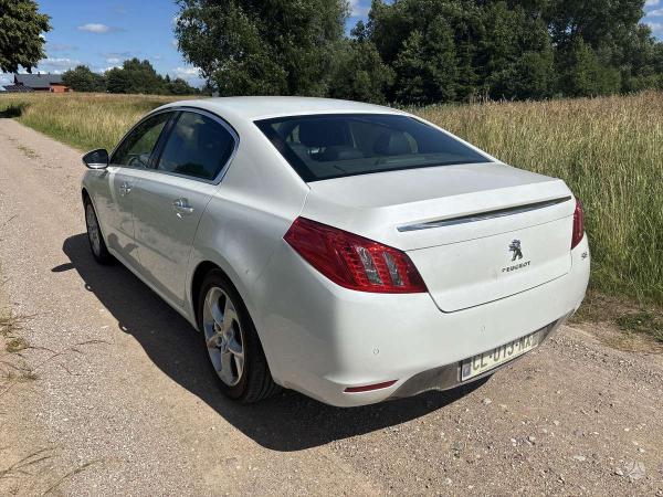 White Peugeot 508 2012 in Taurage, with an engine capacity of 2.00 L and mileage of 240 thousand km for 4700 €, photo 5 on AUTOMOTO.COM.LV