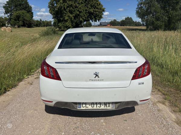 White Peugeot 508 2012 in Taurage, with an engine capacity of 2.00 L and mileage of 240 thousand km for 4700 €, photo 6 on AUTOMOTO.COM.LV