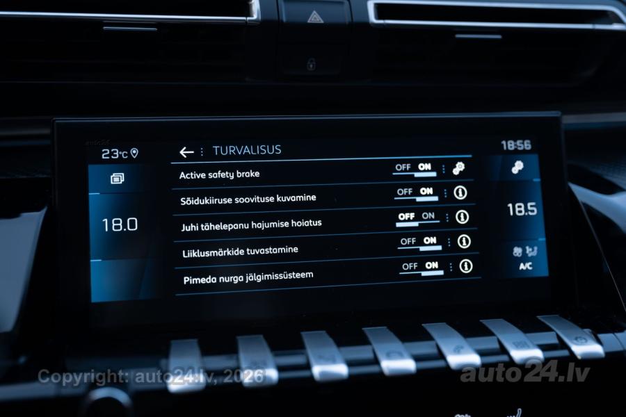 Balts Peugeot 508 2019 Tallina, ar dzinēja tilpumu 1.50 L un nobraukumu 235 tūkst. km par 10500 €, foto 27 vietnē AUTOMOTO.COM.LV
