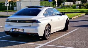 Balts Peugeot 508 2019 Rīga, ar dzinēja tilpumu 2.00 L un nobraukumu 105 tūkst. km par 18490 €, foto 7 vietnē AUTOMOTO.COM.LV