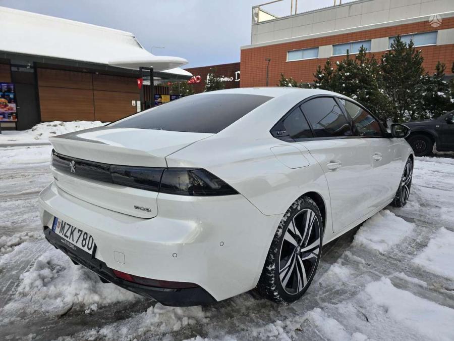 White Peugeot 508 2020 in Klaipeda, with an engine capacity of 2.00 L and mileage of 225 thousand km for 17400 €, photo 3 on AUTOMOTO.COM.LV