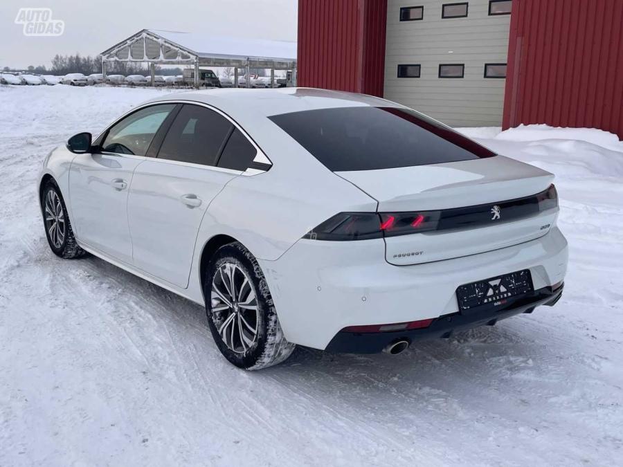 White Peugeot 508 2021 in Ukmerge, with an engine capacity of 1.60 L and mileage of 129 thousand km for 13700 €, photo 4 on AUTOMOTO.COM.LV