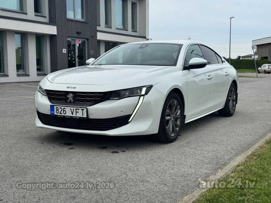 White Peugeot 508 2021 in Tallinn, with an engine capacity of 2.00 L and mileage of 363 thousand km for 8300 €, photo 3 on AUTOMOTO.COM.LV