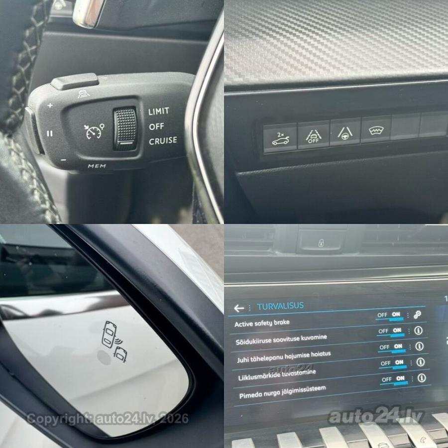 White Peugeot 508 2021 in Tallinn, with an engine capacity of 2.00 L and mileage of 363 thousand km for 8300 €, photo 14 on AUTOMOTO.COM.LV