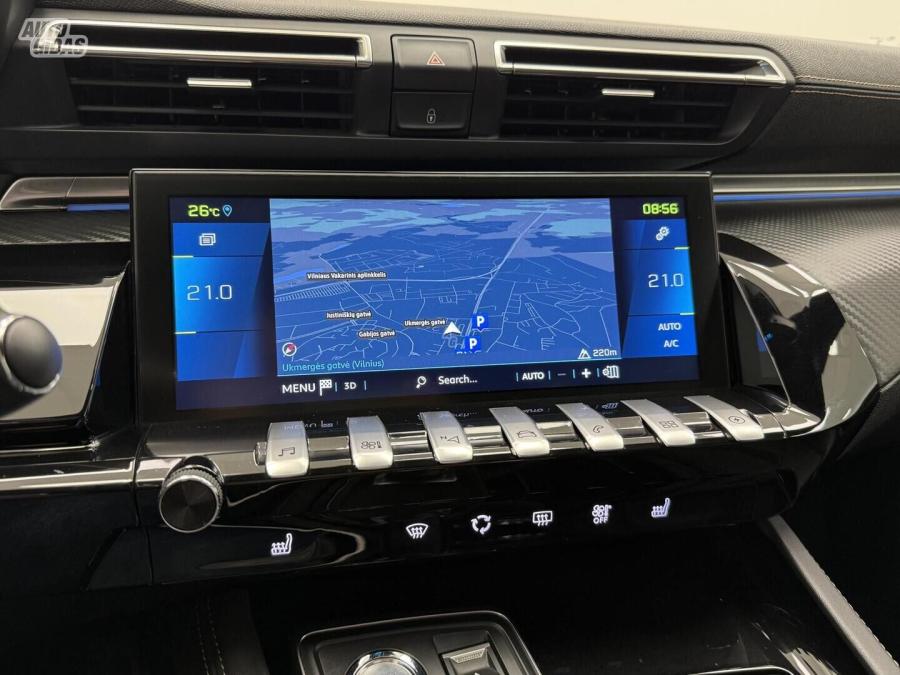 Balts Peugeot 508 2021 Viļņa, ar dzinēja tilpumu 1.60 L un nobraukumu 130 tūkst. km par 19900 €, foto 23 vietnē AUTOMOTO.COM.LV