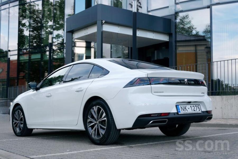 Balts Peugeot 508 2022 Rīga, ar dzinēja tilpumu 1.50 L un nobraukumu 60 tūkst. km par 18400 €, foto 1 vietnē AUTOMOTO.COM.LV