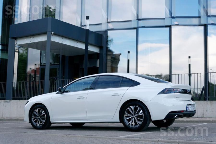 Balts Peugeot 508 2022 Rīga, ar dzinēja tilpumu 1.50 L un nobraukumu 60 tūkst. km par 18400 €, foto 3 vietnē AUTOMOTO.COM.LV