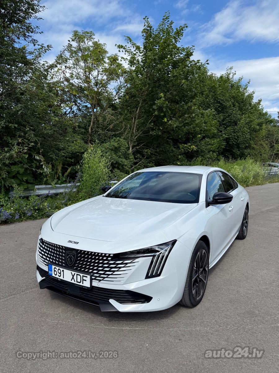 Balts Peugeot 508 2023 Tallina, ar dzinēja tilpumu 1.50 L un nobraukumu 49 tūkst. km par 29999 €, foto 1 vietnē AUTOMOTO.COM.LV