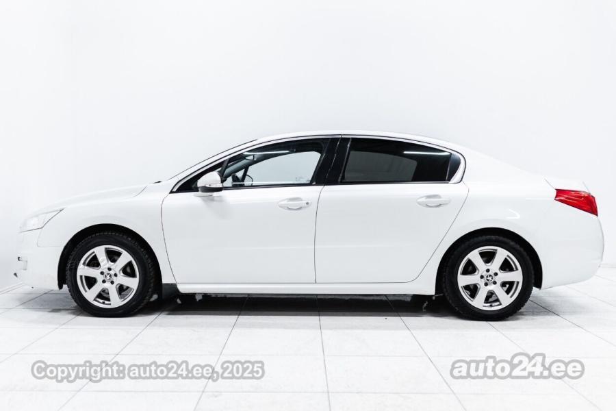 White Peugeot 508 2011 in Tallinn, with an engine capacity of 2.00 L and mileage of 236 thousand km for 4999 €, photo 5 on AUTOMOTO.COM.LV