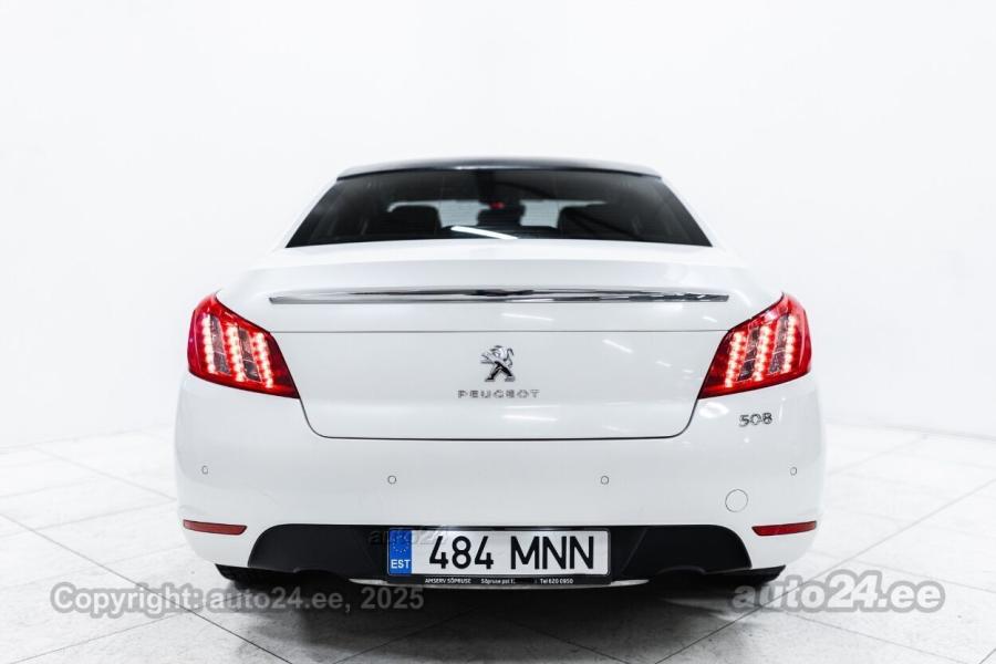 White Peugeot 508 2011 in Tallinn, with an engine capacity of 2.00 L and mileage of 236 thousand km for 4999 €, photo 6 on AUTOMOTO.COM.LV