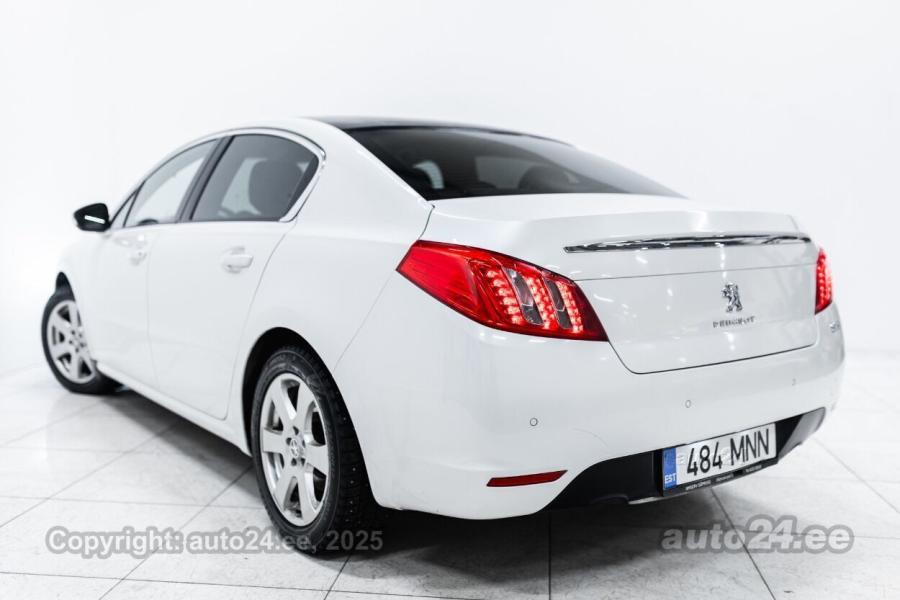 White Peugeot 508 2011 in Tallinn, with an engine capacity of 2.00 L and mileage of 236 thousand km for 4999 €, photo 7 on AUTOMOTO.COM.LV