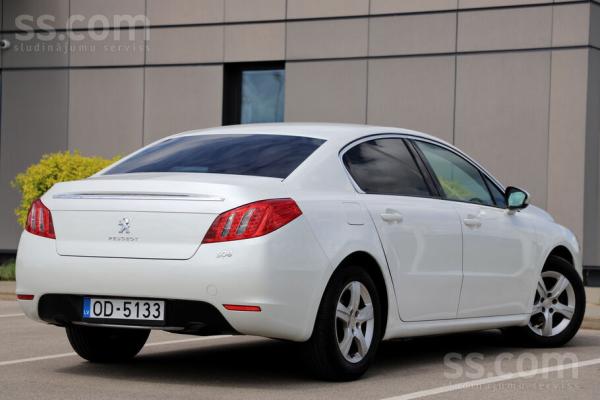 Balts Peugeot 508 2011 Tukums, ar dzinēja tilpumu 1.60 L un nobraukumu 377 tūkst. km par 3950 €, foto 4 vietnē AUTOMOTO.COM.LV