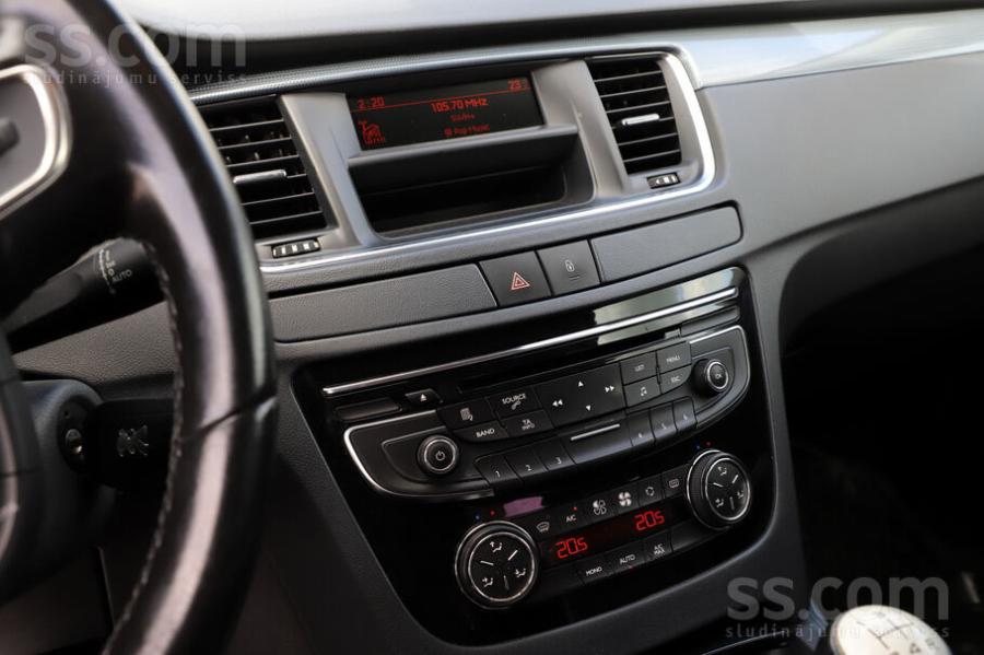 Balts Peugeot 508 2011 Tukums, ar dzinēja tilpumu 1.60 L un nobraukumu 377 tūkst. km par 3950 €, foto 10 vietnē AUTOMOTO.COM.LV
