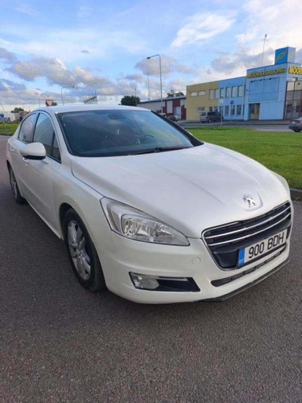White Peugeot 508 2011 in Tallinn, with an engine capacity of 0.00 L and mileage of 215 thousand km for 1350 €, photo 1 on AUTOMOTO.COM.LV