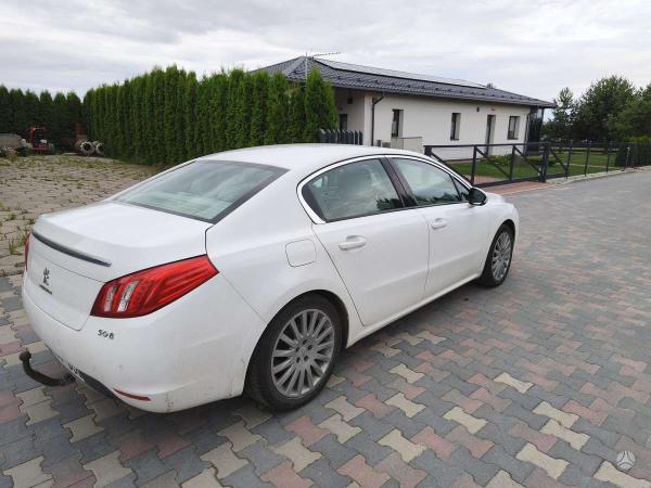 White Peugeot 508 2011 in Kaunas, with an engine capacity of 2.00 L and mileage of 294 thousand km for 3450 €, photo 1 on AUTOMOTO.COM.LV