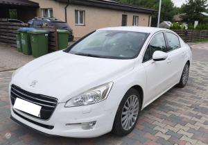 White Peugeot 508 2011 in Kaunas, with an engine capacity of 2.00 L and mileage of 294 thousand km for 3450 €, photo 7 on AUTOMOTO.COM.LV