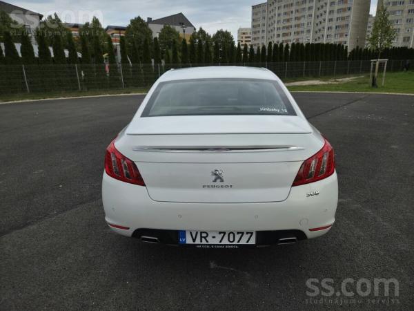 Peugeot 508 2011 Jelgava vietnē Balts Peugeot 508 2011 Jelgava, ar dzinēja tilpumu 2.20 L un nobraukumu 266 tūkst. km par 6990 €, foto 6 vietnē AUTOMOTO.COM.LV