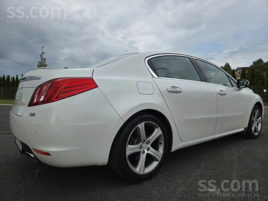 Balts Peugeot 508 2011 Jelgava, ar dzinēja tilpumu 2.20 L un nobraukumu 266 tūkst. km par 6990 €, foto 7 vietnē AUTOMOTO.COM.LV