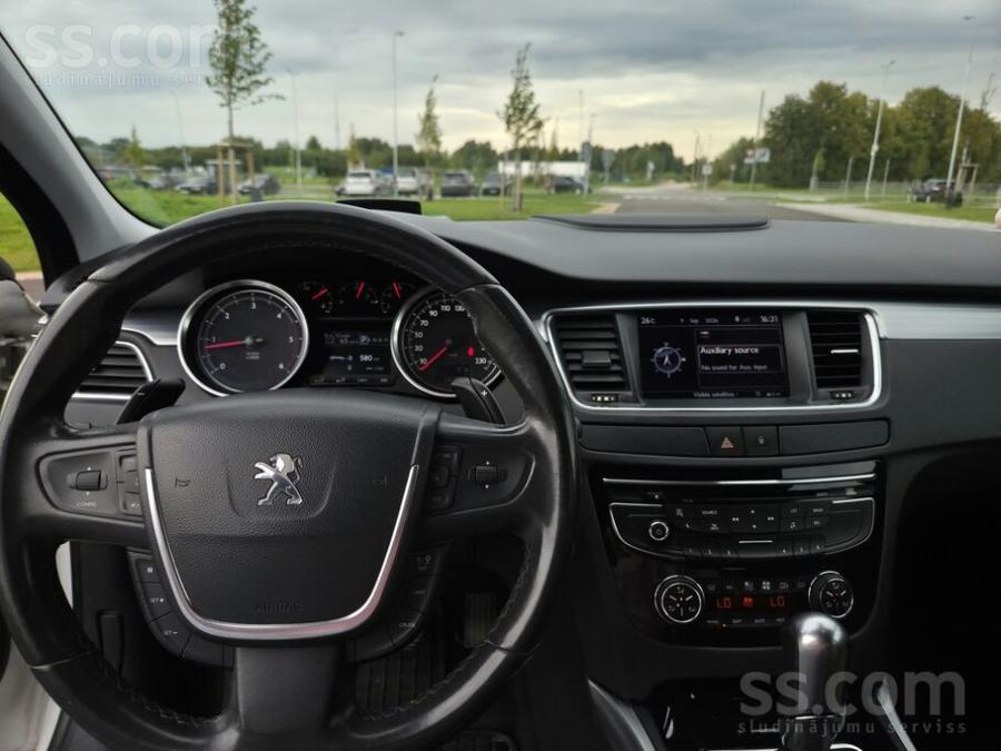 Balts Peugeot 508 2011 Jelgava, ar dzinēja tilpumu 2.20 L un nobraukumu 266 tūkst. km par 6990 €, foto 9 vietnē AUTOMOTO.COM.LV