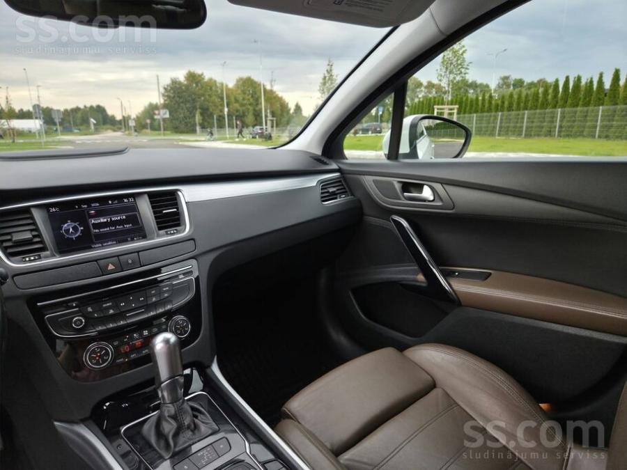 Balts Peugeot 508 2011 Jelgava, ar dzinēja tilpumu 2.20 L un nobraukumu 266 tūkst. km par 6990 €, foto 13 vietnē AUTOMOTO.COM.LV