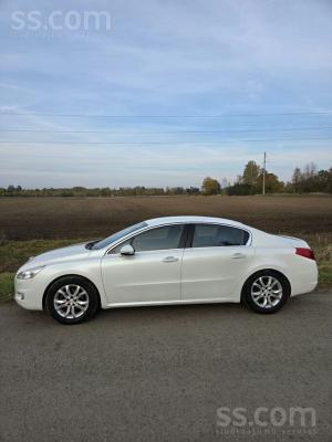 White Peugeot 508 2011 in Ogre, with an engine capacity of 1.60 L and mileage of 177 thousand km for 5400 €, photo 4 on AUTOMOTO.COM.LV