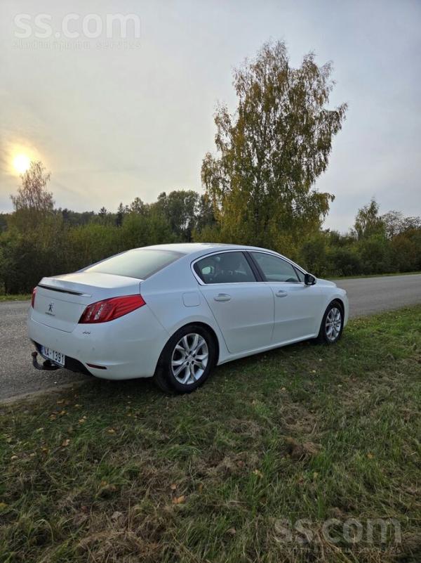 Peugeot 508 2011 in Ogre on AUTOMOTO.COM.LV White Peugeot 508 2011 in Ogre, with an engine capacity of 1.60 L and mileage of 177 thousand km for 5400 €, photo 5 on AUTOMOTO.COM.LV