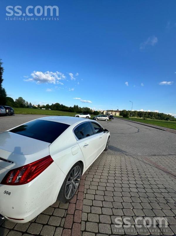 Balts Peugeot 508 2012 Rīga, ar dzinēja tilpumu 2.20 L un nobraukumu 293 tūkst. km par 4300 €, foto 1 vietnē AUTOMOTO.COM.LV