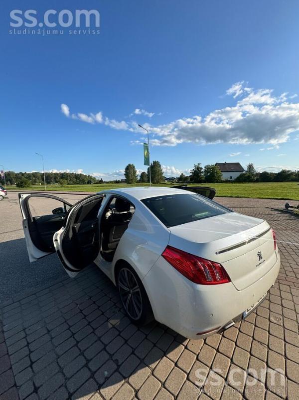 Balts Peugeot 508 2012 Rīga, ar dzinēja tilpumu 2.20 L un nobraukumu 293 tūkst. km par 4300 €, foto 2 vietnē AUTOMOTO.COM.LV