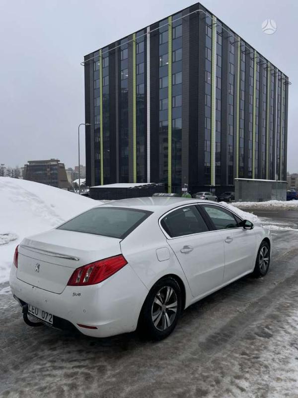 Balts Peugeot 508 2012 Viļņa, ar dzinēja tilpumu 2.00 L un nobraukumu 360 tūkst. km par 3750 €, foto 4 vietnē AUTOMOTO.COM.LV