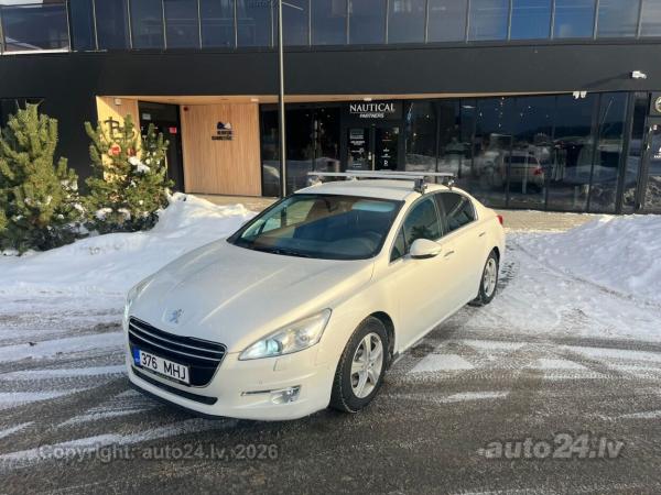 White Peugeot 508 2012 in Tallinn, with an engine capacity of 1.60 L and mileage of 196 thousand km for 5150 €, photo 1 on AUTOMOTO.COM.LV
