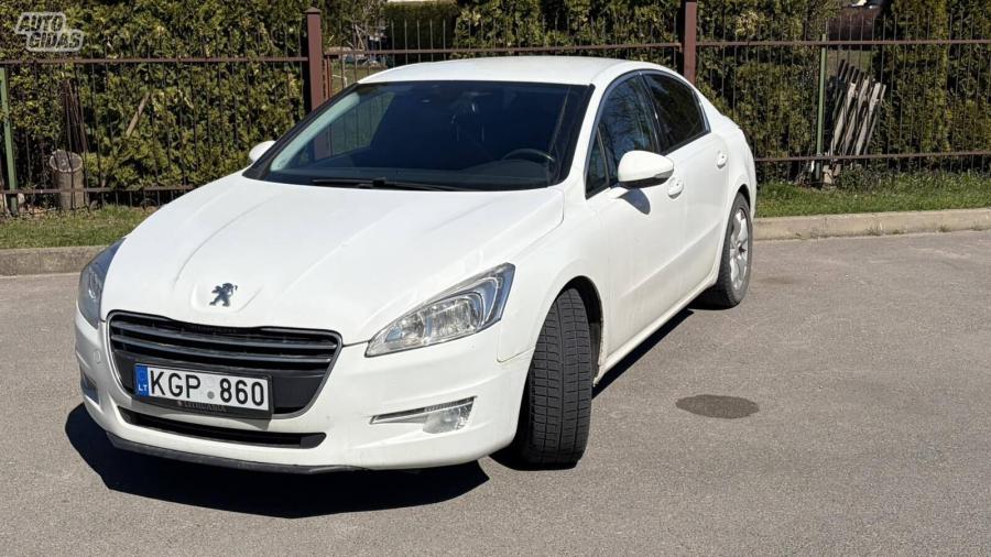 White Peugeot 508 2012 in Klaipeda, with an engine capacity of 2.00 L and mileage of 296 thousand km for 2700 €, photo 1 on AUTOMOTO.COM.LV