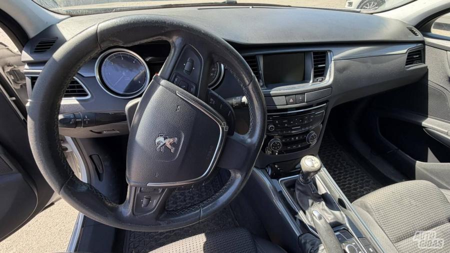 White Peugeot 508 2012 in Klaipeda, with an engine capacity of 2.00 L and mileage of 296 thousand km for 2700 €, photo 4 on AUTOMOTO.COM.LV