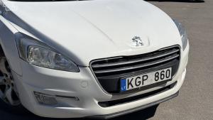 White Peugeot 508 2012 in Klaipeda, with an engine capacity of 2.00 L and mileage of 296 thousand km for 2700 €, photo 9 on AUTOMOTO.COM.LV