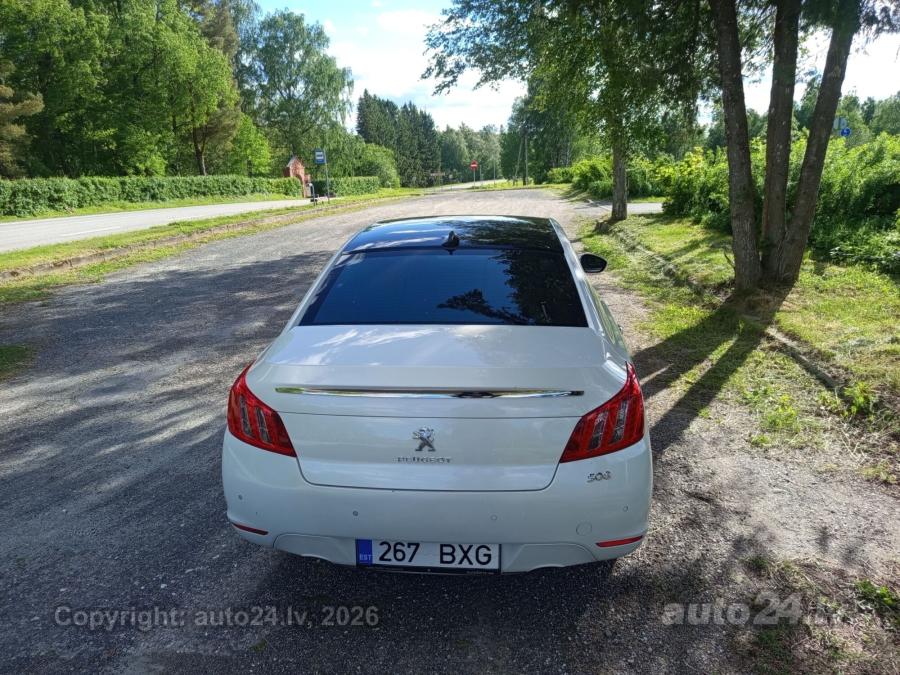White Peugeot 508 2012 in Tallinn, with an engine capacity of 2.00 L and mileage of 226 thousand km for 4400 €, photo 6 on AUTOMOTO.COM.LV