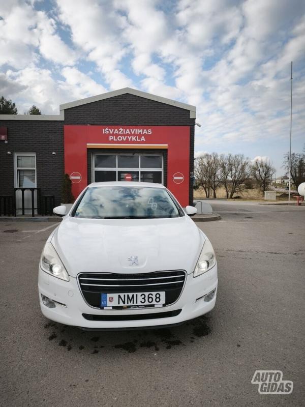 White Peugeot 508 2012 in Utena, with an engine capacity of 2.00 L and mileage of 218 thousand km for 6200 €, photo 3 on AUTOMOTO.COM.LV