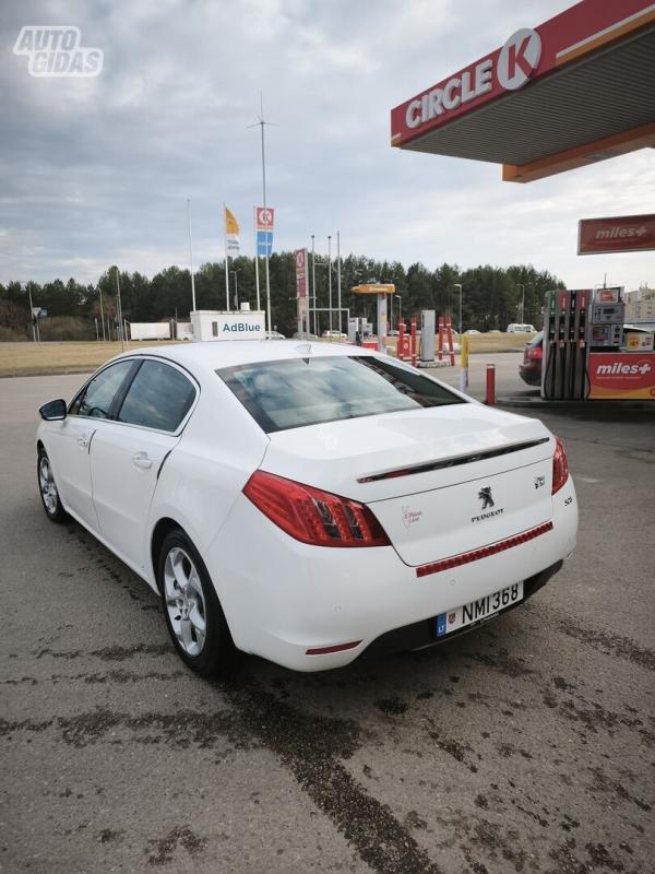 White Peugeot 508 2012 in Utena, with an engine capacity of 2.00 L and mileage of 218 thousand km for 6200 €, photo 4 on AUTOMOTO.COM.LV