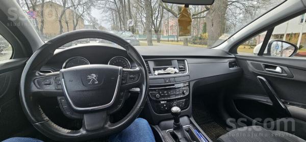 White Peugeot 508 2012 in Daugavpils, with an engine capacity of 1.60 L and mileage of 351 thousand km for 4000 €, photo 4 on AUTOMOTO.COM.LV