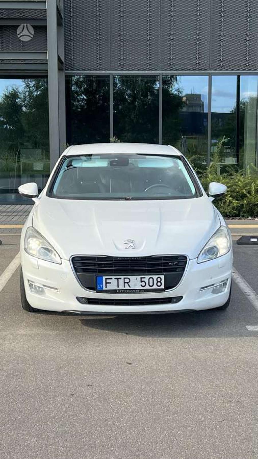 Balts Peugeot 508 2012 Viļņa, ar dzinēja tilpumu 2.18 L un nobraukumu 334 tūkst. km par 3000 €, foto 3 vietnē AUTOMOTO.COM.LV