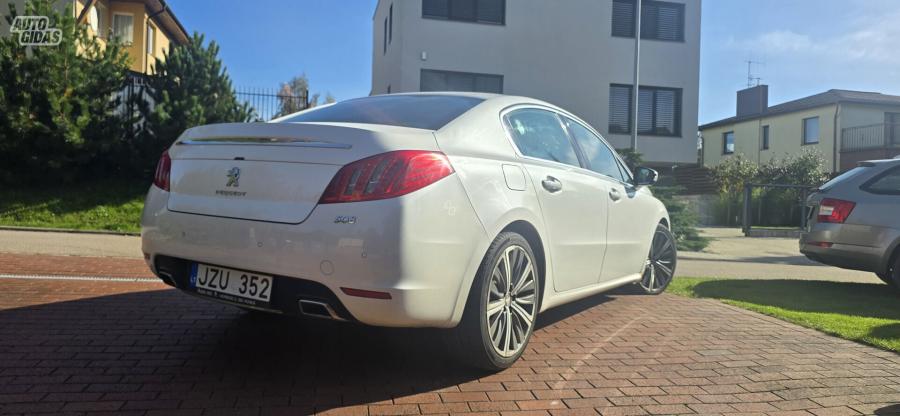 Balts Peugeot 508 2012 Viļņa, ar dzinēja tilpumu 2.20 L un nobraukumu 260 tūkst. km par 2600 €, foto 5 vietnē AUTOMOTO.COM.LV