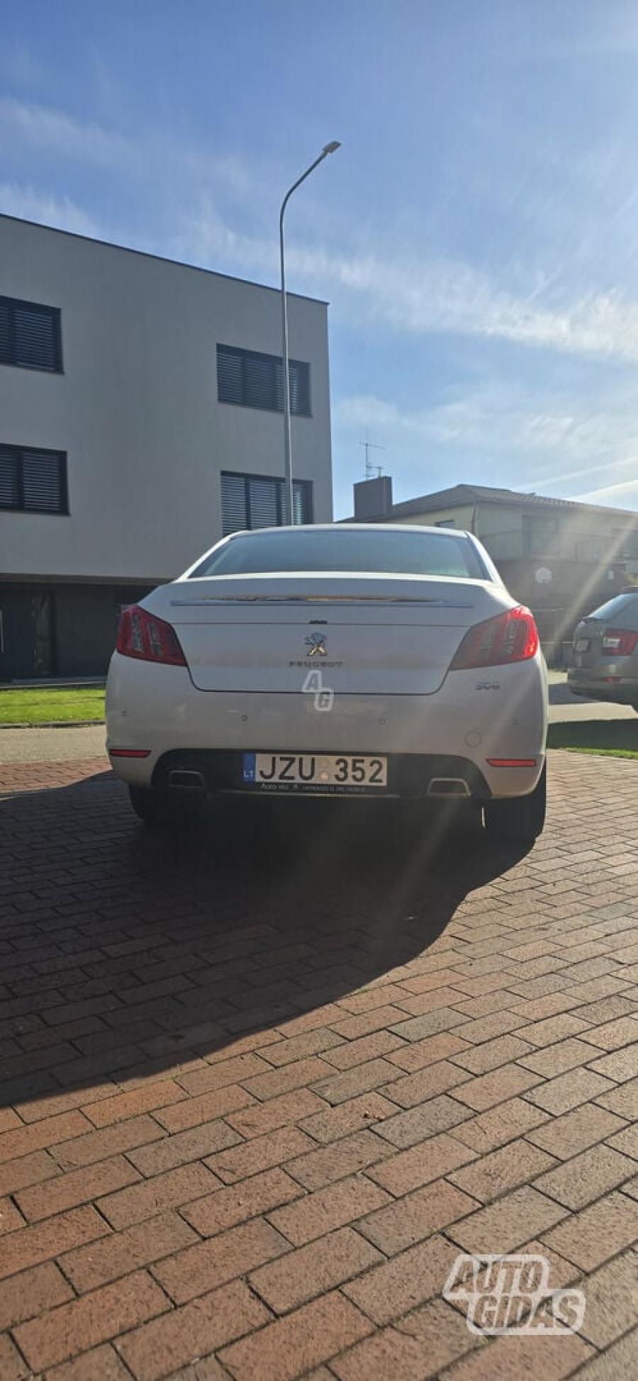 Balts Peugeot 508 2012 Viļņa, ar dzinēja tilpumu 2.20 L un nobraukumu 260 tūkst. km par 2600 €, foto 6 vietnē AUTOMOTO.COM.LV
