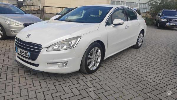 White Peugeot 508 2013 in Taurage, with an engine capacity of 2.00 L and mileage of 424 thousand km for 3199 €, photo 1 on AUTOMOTO.COM.LV