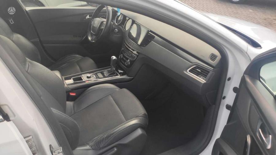 Balts Peugeot 508 2013 Tauragė, ar dzinēja tilpumu 2.00 L un nobraukumu 424 tūkst. km par 3199 €, foto 13 vietnē AUTOMOTO.COM.LV
