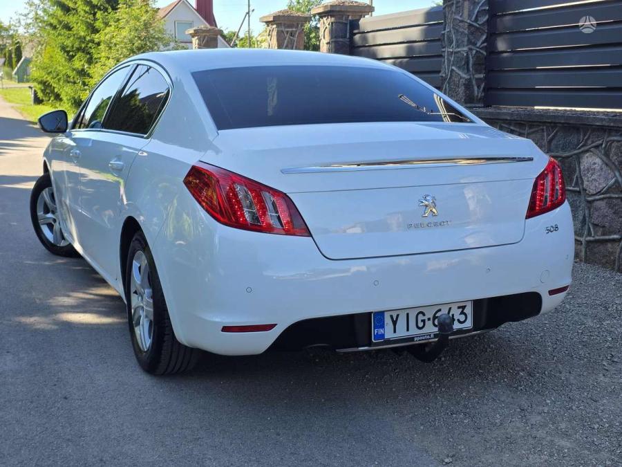 Balts Peugeot 508 2013 Radviliškis, ar dzinēja tilpumu 1.56 L un nobraukumu 278 tūkst. km par 3950 €, foto 13 vietnē AUTOMOTO.COM.LV