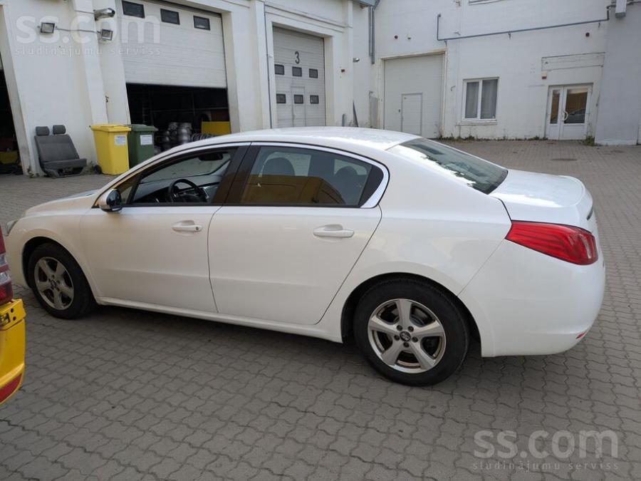 Balts Peugeot 508 2013 Rīga, ar dzinēja tilpumu 1.60 L un nobraukumu 134 tūkst. km par 2900 €, foto 3 vietnē AUTOMOTO.COM.LV