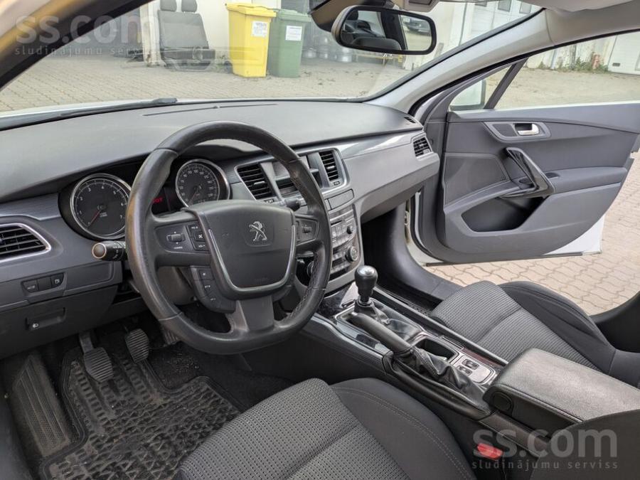 Balts Peugeot 508 2013 Rīga, ar dzinēja tilpumu 1.60 L un nobraukumu 134 tūkst. km par 2900 €, foto 6 vietnē AUTOMOTO.COM.LV