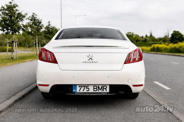 White Peugeot 508 2014 in Tallinn, with an engine capacity of 1.60 L and mileage of 114 thousand km for 5998 €, photo 5 on AUTOMOTO.COM.LV